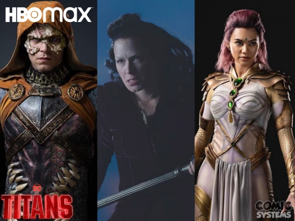 Brother Blood, Mother Mayhem et Jinx dévoilent leur costume - Titans ...