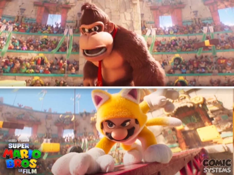 Nouvel extrait Smash, costume Mario Chat et Seth Rogen en Donkey Kong ...