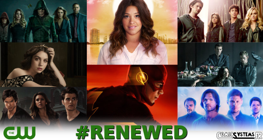 The CW renouvelle 8 séries pour une nouvelle saison en 2016 #RENEWED ...