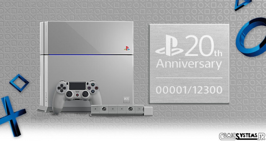 PlayStation 20th Anniversary: 500 exemplaires en France mais la vente ...