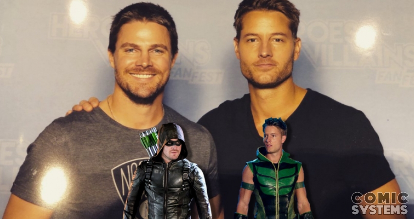 Oliver Queen dans Arrow et Smallville réunis dans une photo - Séries/TV ...